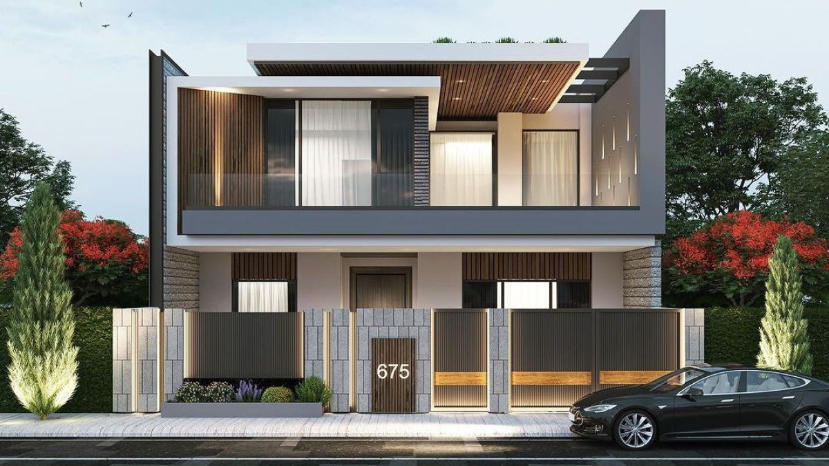 15 Model Rumah Minimalis 2 Lantai Tampak Depan Terbaru - Keranji Creative